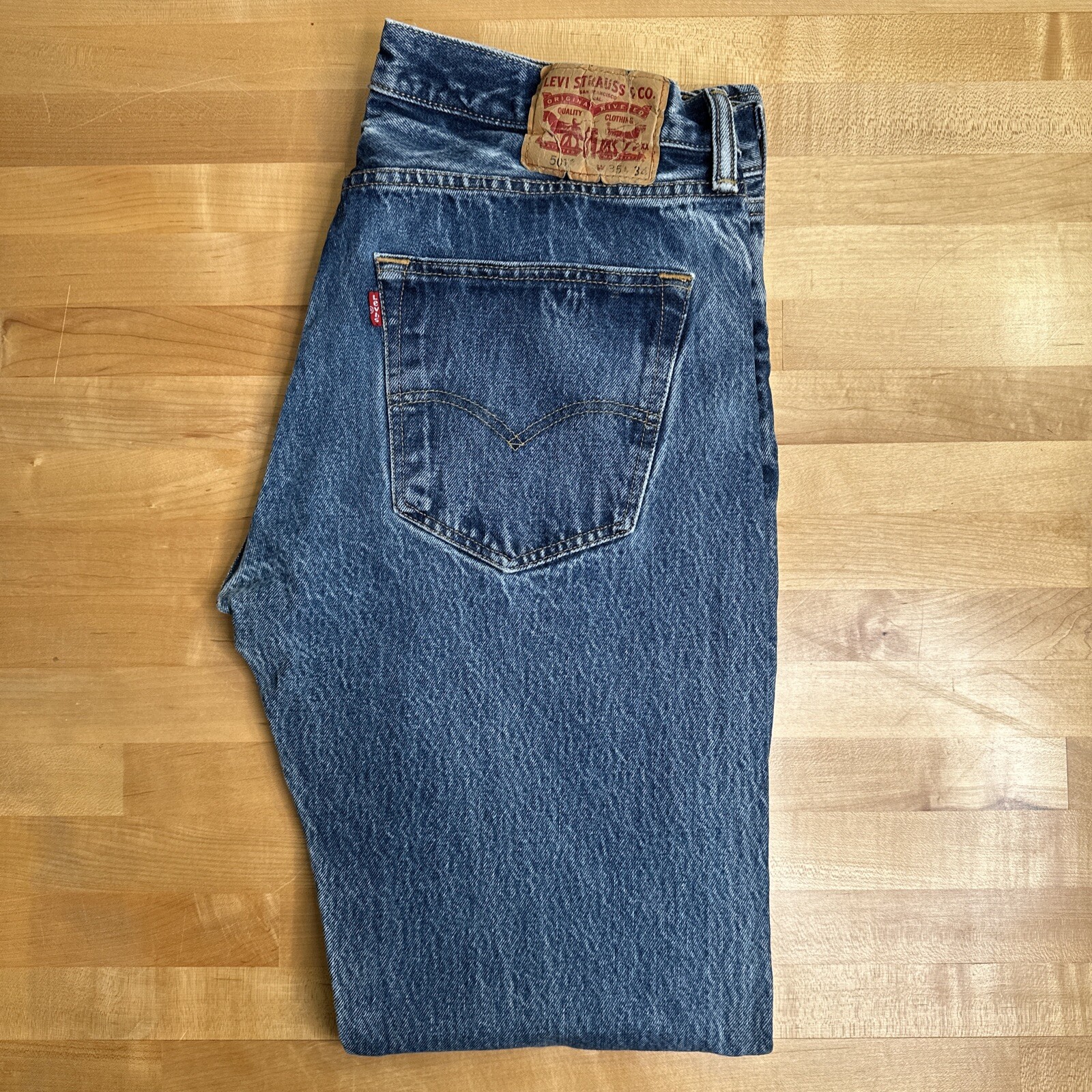 Vintage Levis 501 XX Jeans 35x34 | eBay