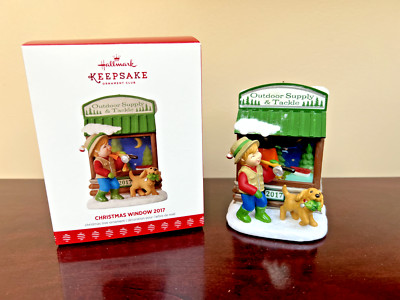 2017 Hallmark Ornament Christmas Window #15 ~ KOC Exclusive | eBay