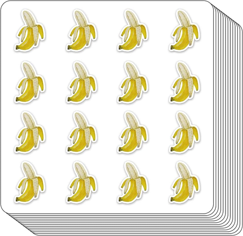Banana Fruit Planner Stickers, 0.5In Monthly Scrapbooking Arts ...