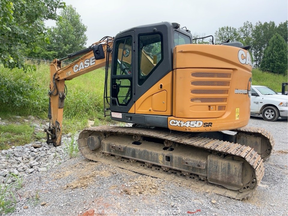 2021 Case CX145D SR Hydraulic Excavator Trackhoe Cab Aux Hyd bidadoo ...