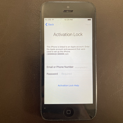 Near Mint Condition Apple iPhone 5 Black Model A1429 - Locked As Is | eBay