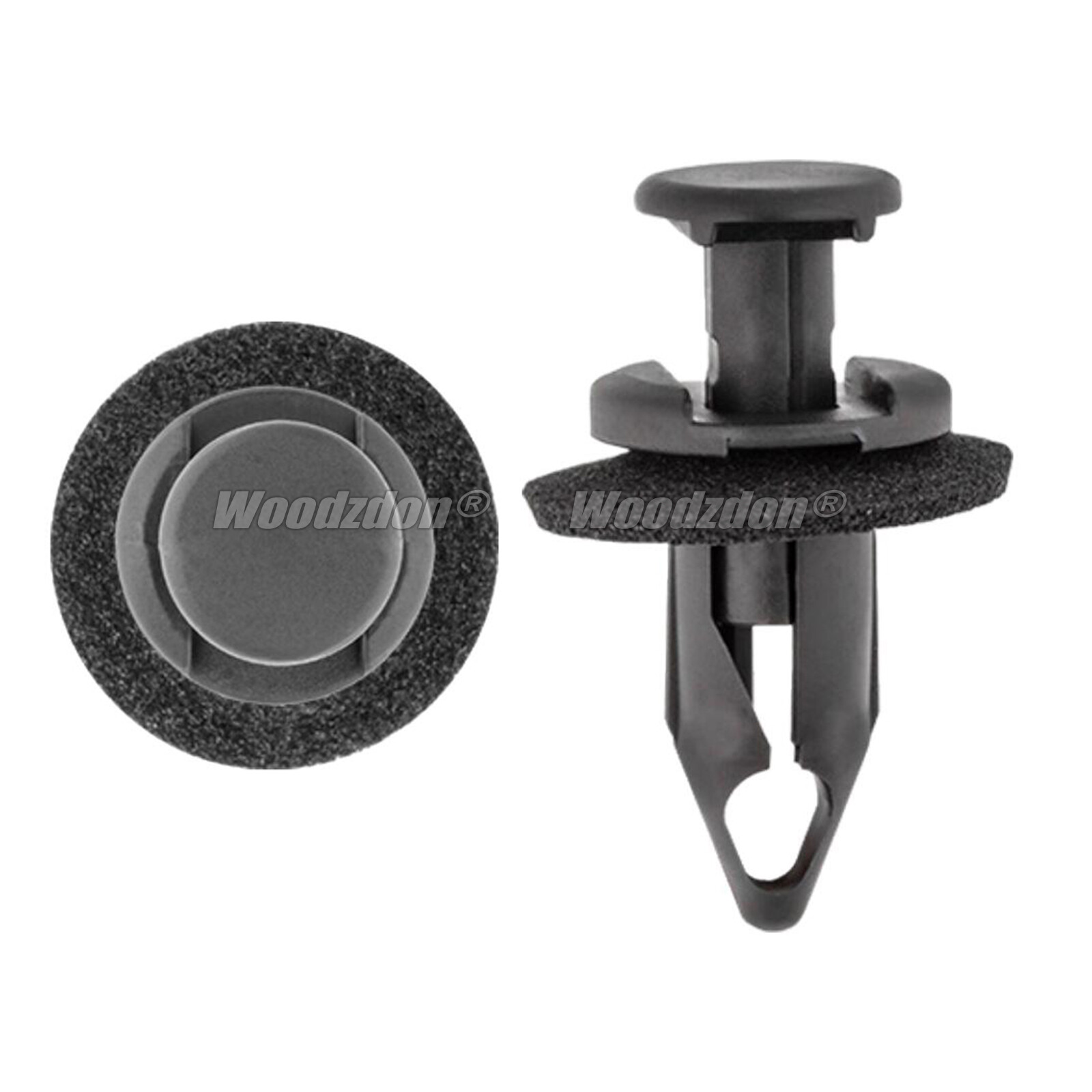 50pc Radiator Core Support Upper Panel Cover Retainer Nylon Clip For GM ...