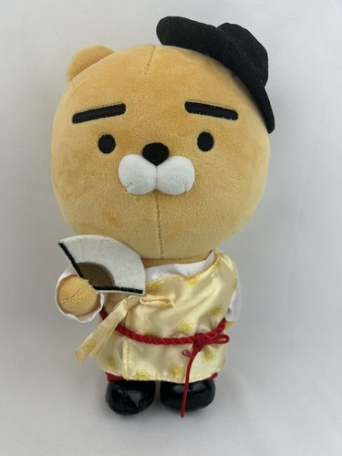Kakao Friends Korea Hanbok Ryan Plush Stuffed Animal 10” Jeon Ju ...