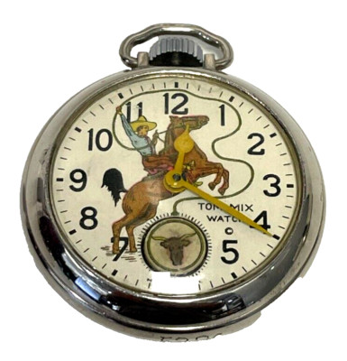 Vintage 1933 Tom Mix Pocket Watch | eBay