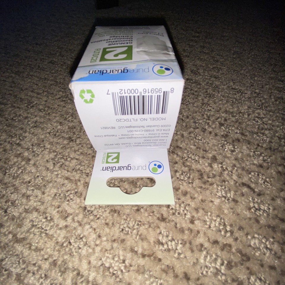 Pure Guardian FLTDC20 Humidifier Demineralization Filter, Cartridge #2 ...