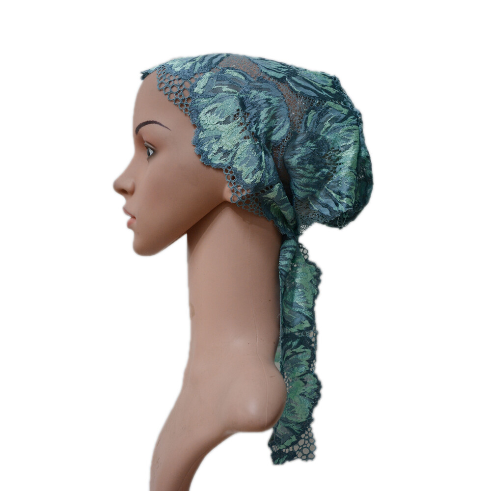 Muslim Women Lace Hat Islamic Inner Caps Headwear Underscarf Hijab Lady ...