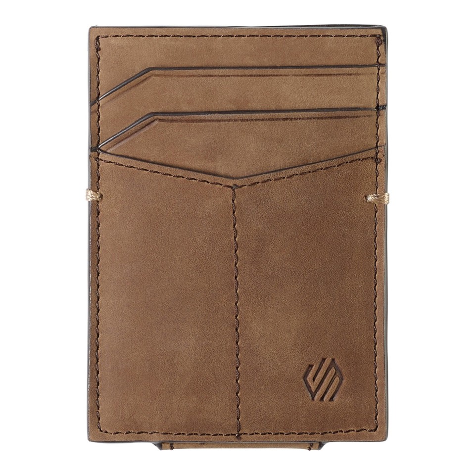 Johnston & Murphy Jackson Front Pocket Leather RFID Wallet Money Clip ...