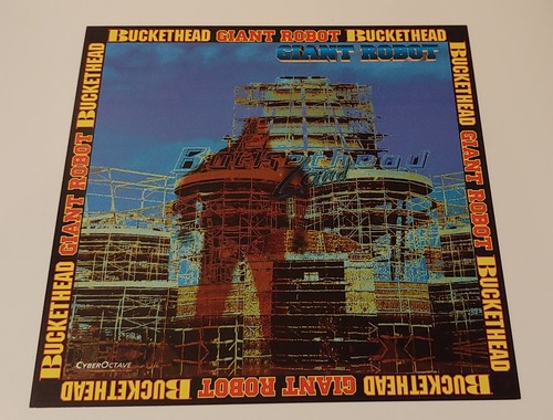 BUCKETHEAD-Giant Robot 1994 Album Original Promo 2-Sided Flat 12x12 ...