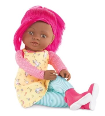 Corolle Rainbow Doll Céléna Soft Body Rag Doll #300050 | eBay