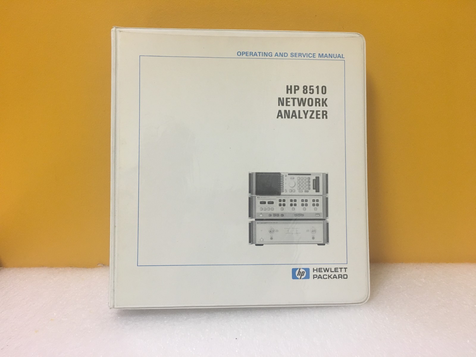 HP / Agilent 08510-90001 8510 Network Analyzer Operating + Service Manual | eBay
