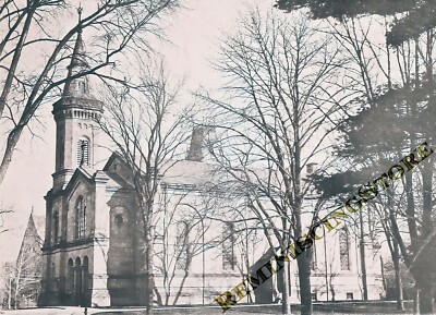 Harvard University " Appleton Chapel " Building Cambridge MA 1889 | eBay