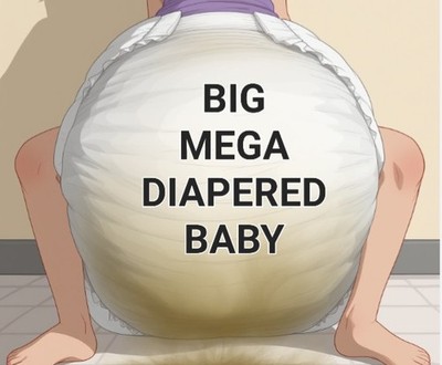 Mega Adult Disposable ABDL diaper- Extended Wear Diaper-READ ...