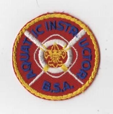 Aquatics Instructor BSA YEL Bdr. [CHI-812] | eBay