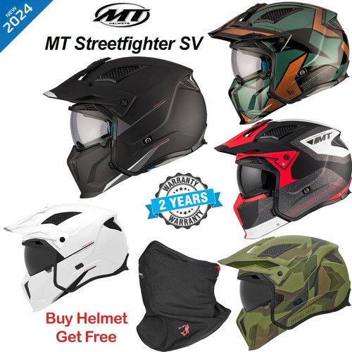 MT Streetfighter SV Solid Matt Dual Sports Motorcycle Motorbike ...