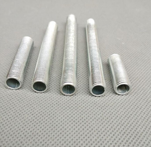 10Pcs M6 Hollow Threaded Rod Tube Side Electric Light Socket ...