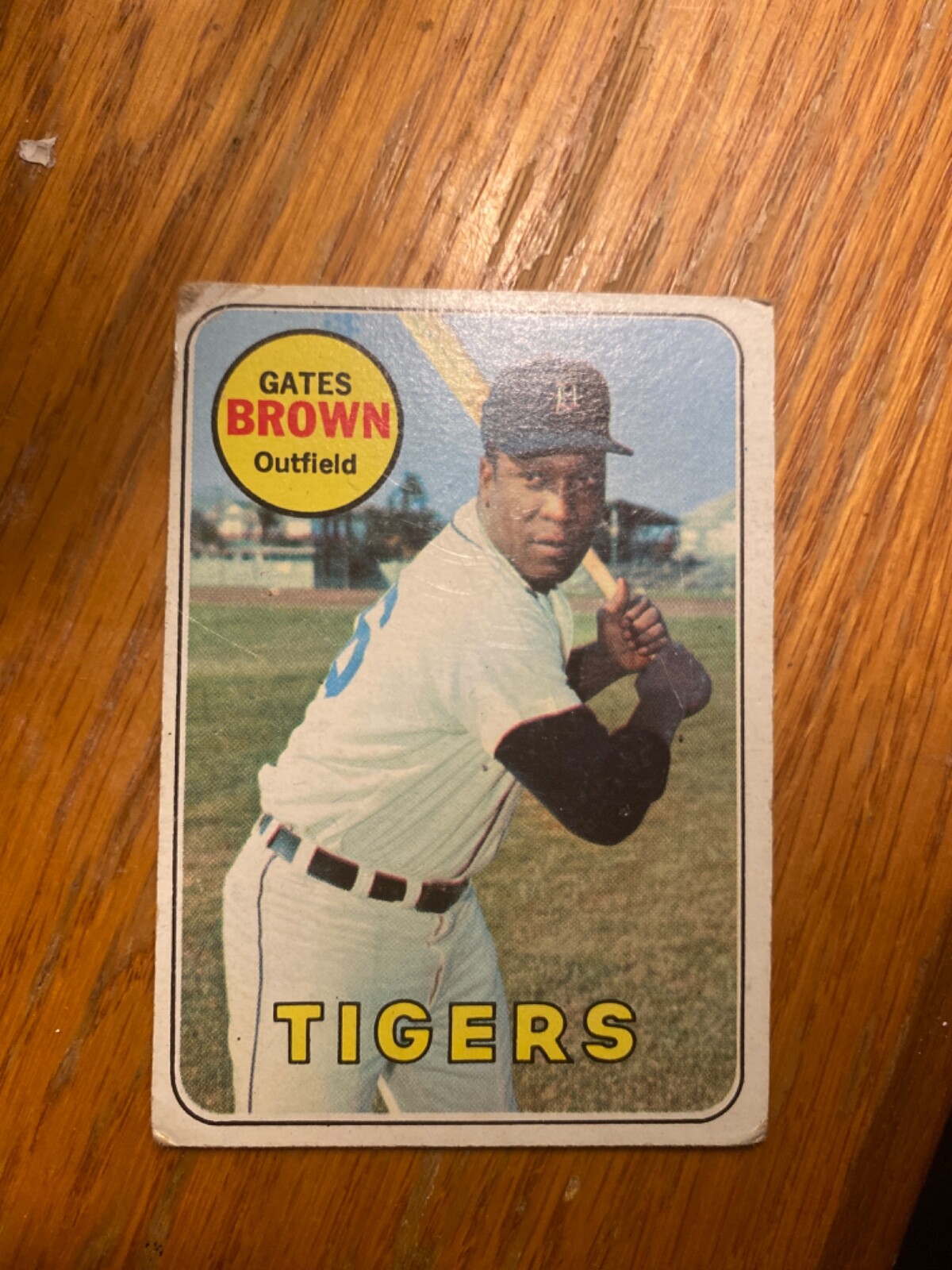 1969 Topps #256 Gates Brown Tigers 6 - EX/MT B69T 14 9838 | eBay