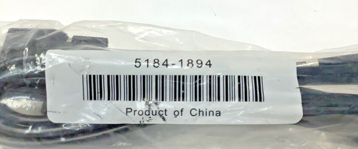 New HP 5184-1894 2.5m (8.2ft) DB-9 Serial Console Port Cable for ...