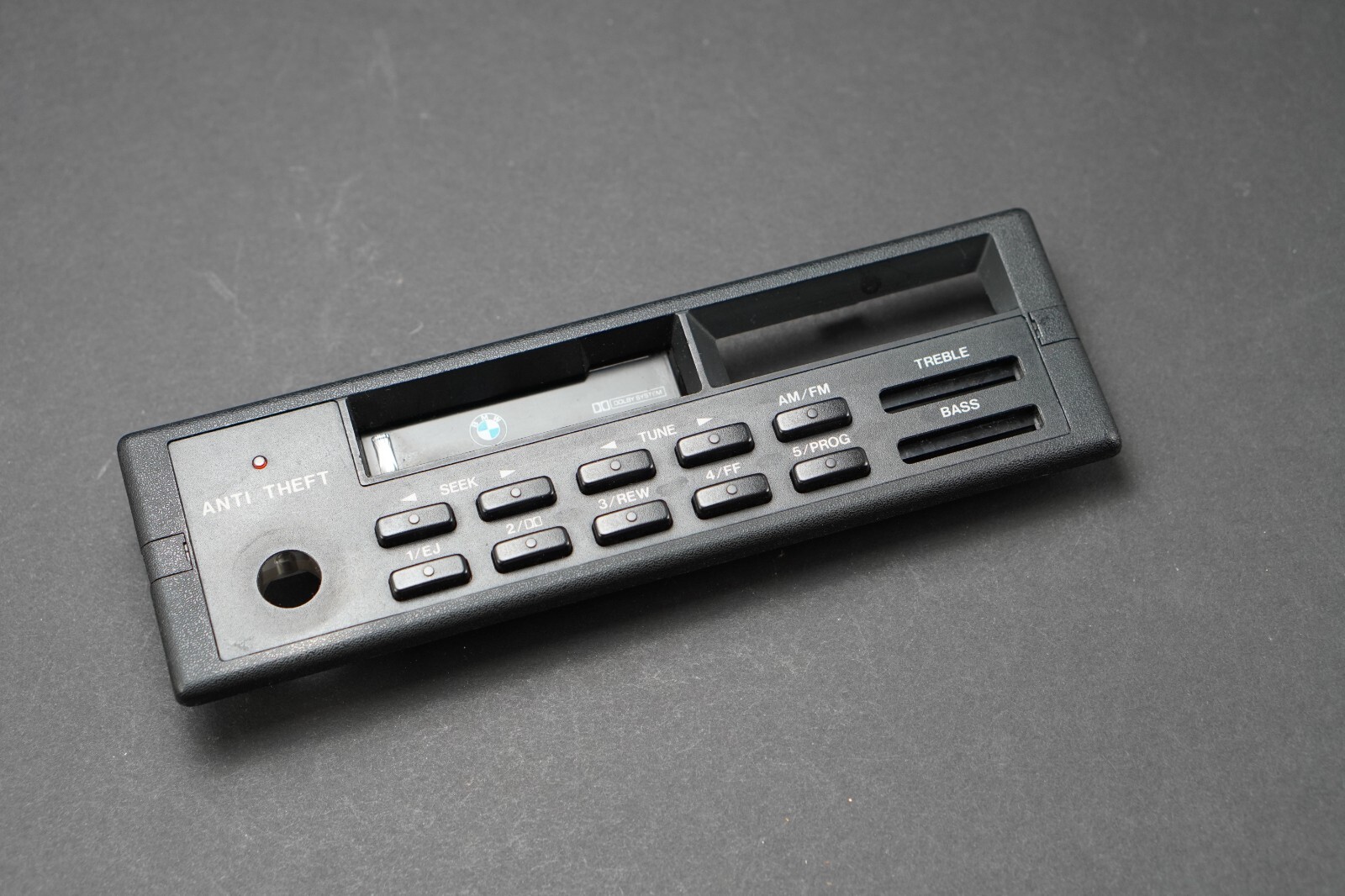 BMW E30 E28 E24 Alpine CM5905 Radio Faceplate Cassette Player Stereo ...
