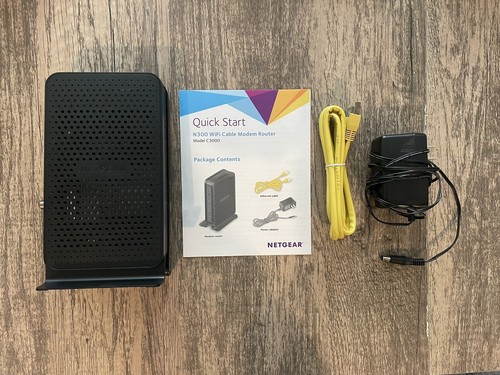 Netgear N300 Cable Modem Router (Model C3000) | eBay