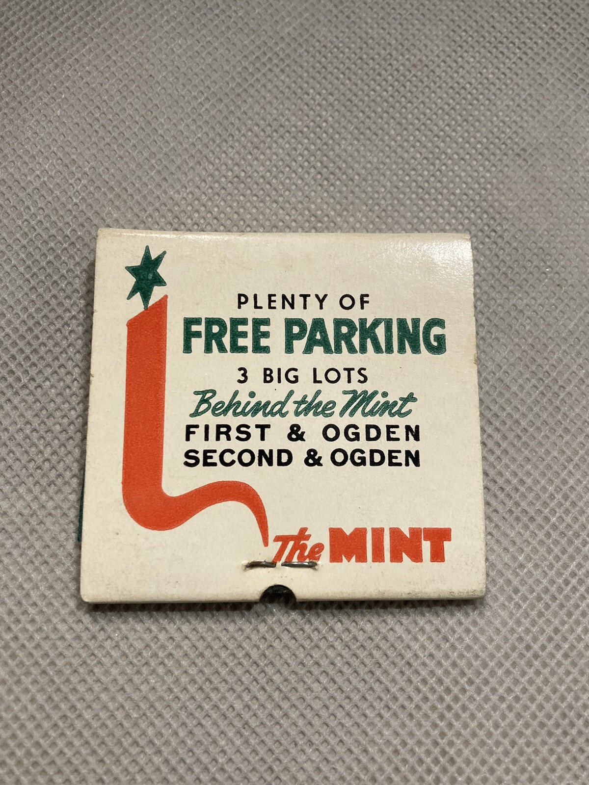Matchbook - The MINT Casino Downtown Las Vegas | eBay
