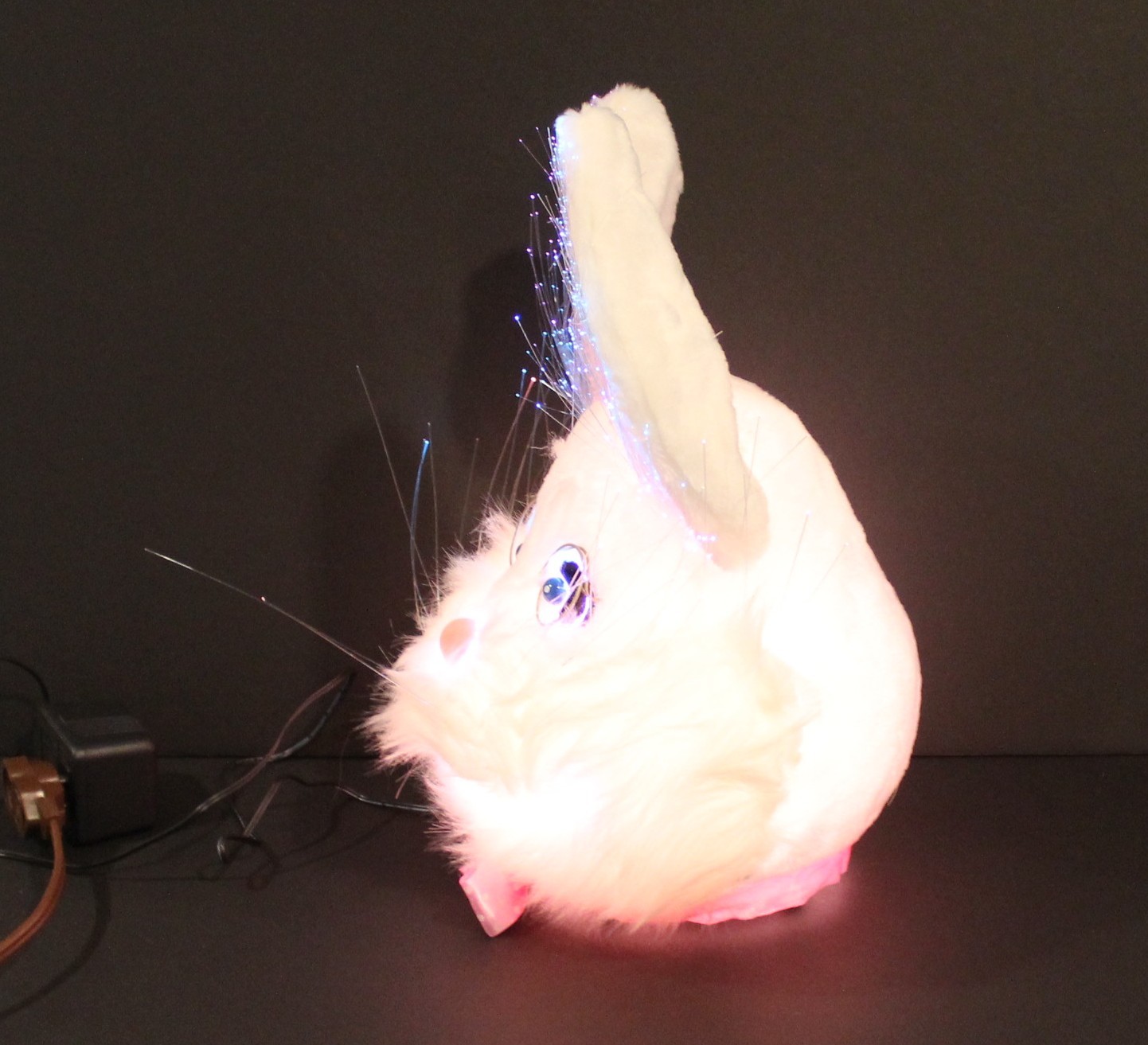 Department 56 Fiber Optic Rabbit Head w/Adaptor 56.24335 | eBay