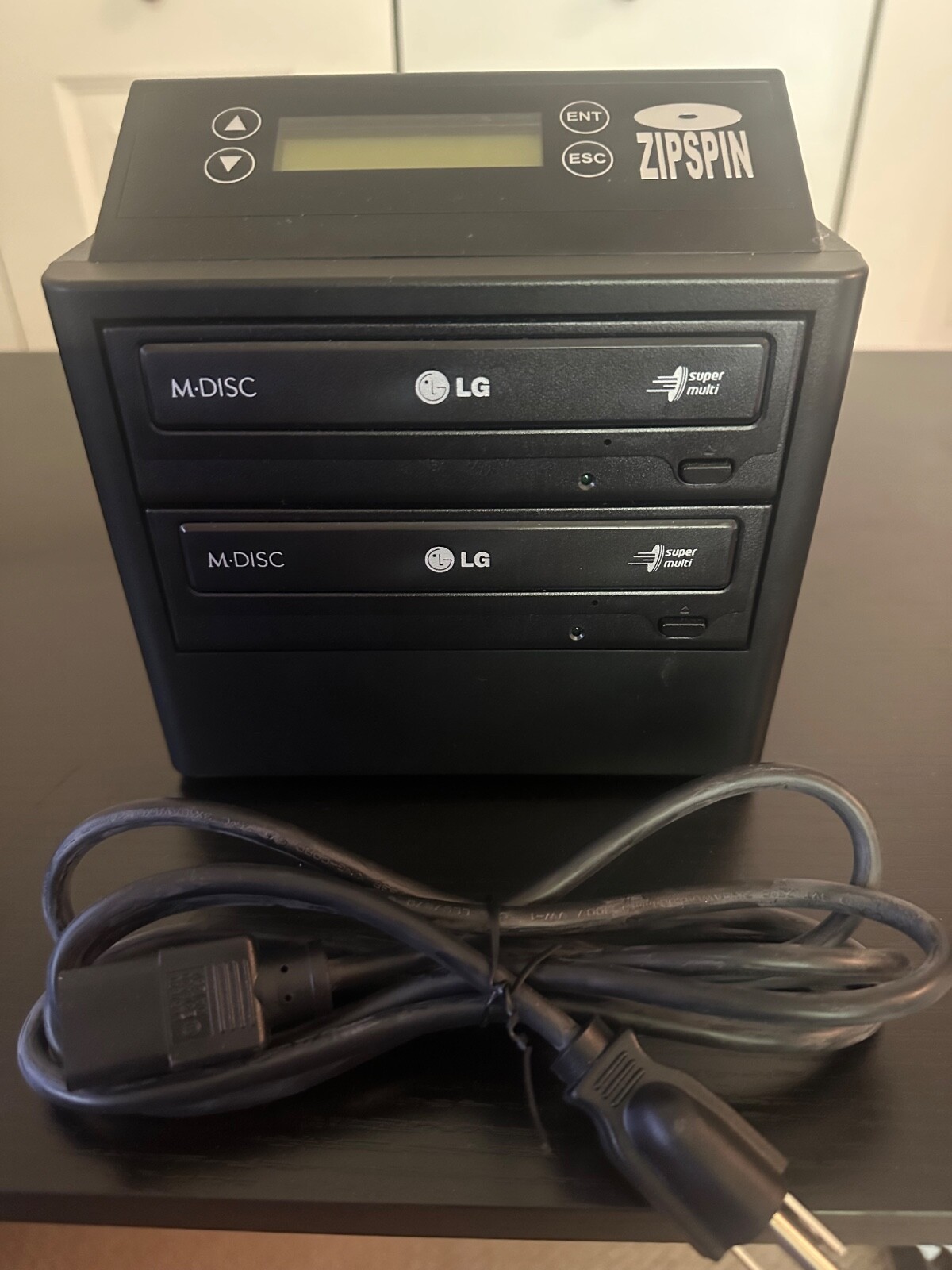 ZIPSPIN DVD CD Duplicator Model DVD-121-PRO-WM-DC High Speed💿Standalone ...