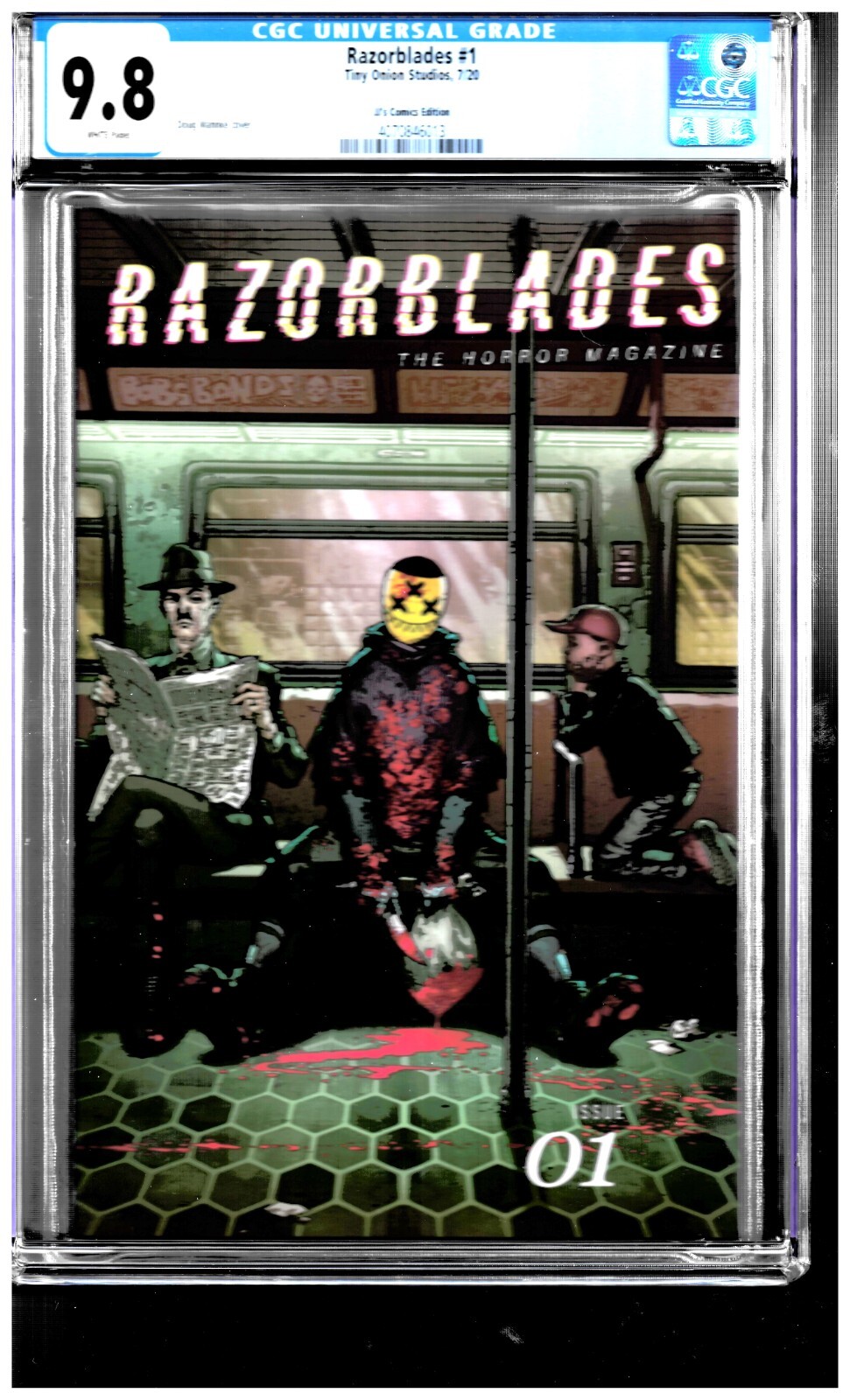 Tiny Onion Studios Razorblades #1 CGC 9.8 JJ's Comics Edition | eBay