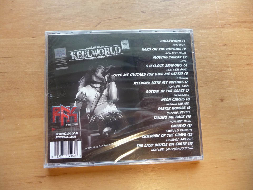 @ CD RON KEEL - KEELWORLD / RFK MEDIA 2024 SS / MELODIC USA STEELER ...