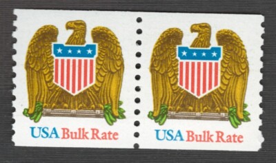 US. 2603. (10c) Eagle, Coil Pair of 2. MNH. 1993 | eBay