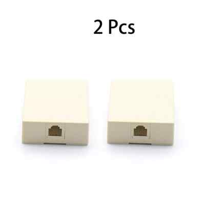 2X Modular Surface Mount Telephone Wall Jack Home Phone Land Line ...