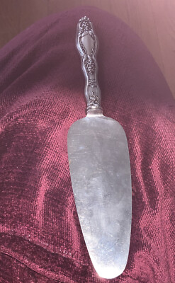 Vintage Sterling Silver Cake Server with Grape & Leaves 10-1/2”L | eBay