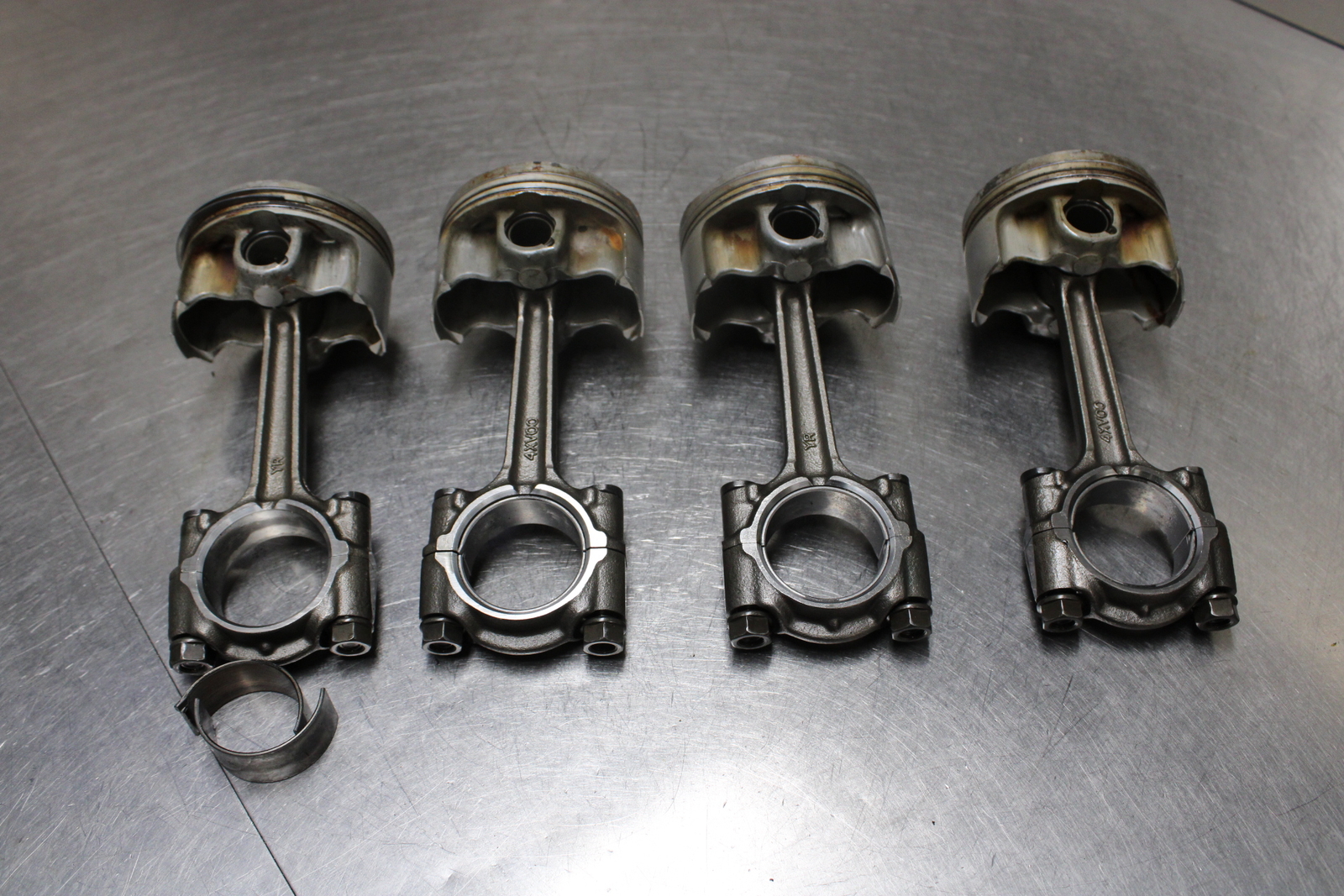 00-01 Yamaha YZF R1 YZFR1 Engine Motor Pistons Connecting Rods | eBay