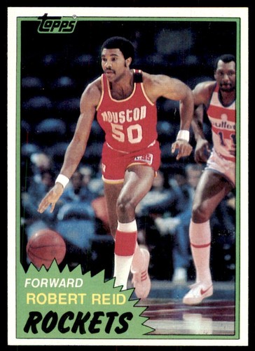 1981-82 TOPPS ROBERT REID HOUSTON ROCKETS. #MW88 | eBay