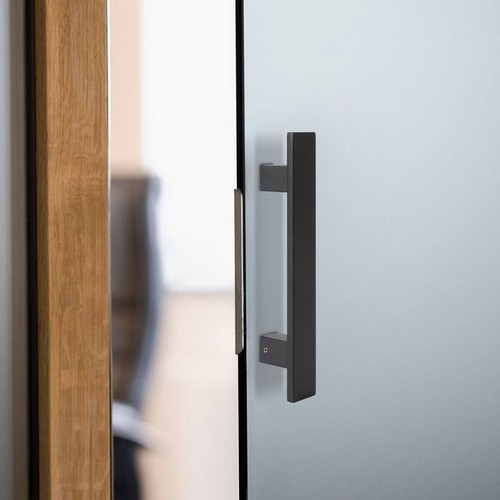 Stainless Steel Double Sided Push Pull Door Handle, H-shaped Door Pull ...