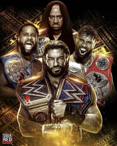 WWE The Bloodline Paper Poster 210 GSM [No Frame] #1 | eBay