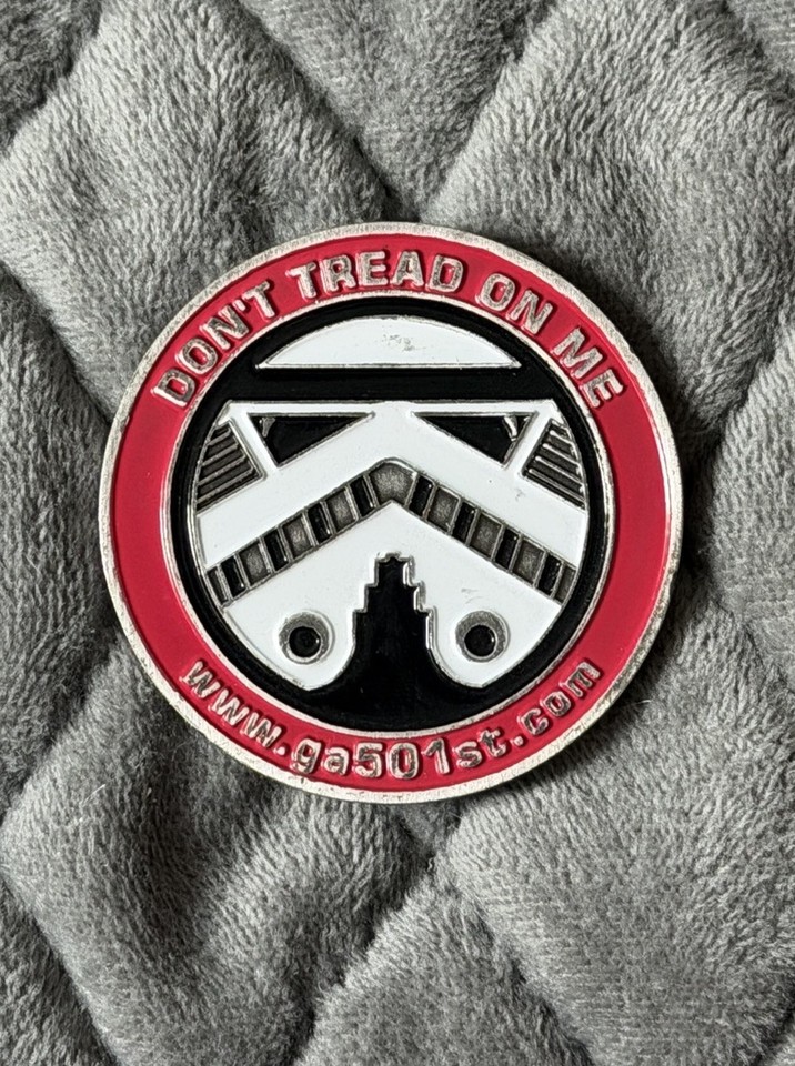 star wars 501st legion challenge Coin Georgia Garrison V1 Dull Silver ...