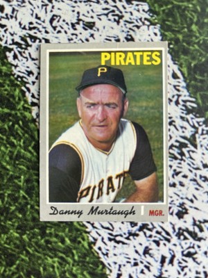 1970 Topps Baseball Danny Murtaugh #532 EX Condition Low Cost Shipping ...