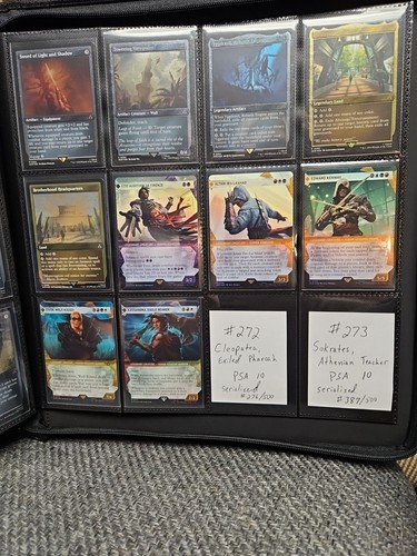 Magic MTG Assassin's Creed ACR Complete Master Set NM (All 4 Serialized ...