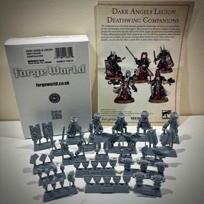 Dark Angels 30k Forge World Deathwing Companions • Swords, Shields ...