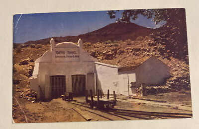 Vintage Postcard ~ Sutro Tunnel ~ Carson City Nevada NV | eBay