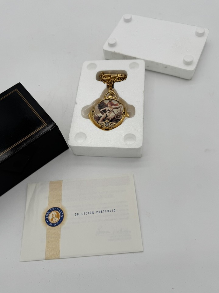 Franklin Mint Boris Vallejo June Calendar Girl Knightstone Art Pocket ...