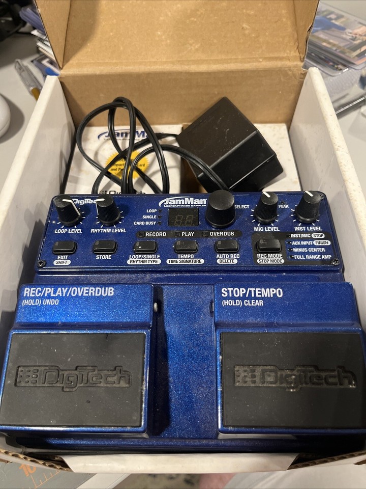DigiTech JamMan Looper Phrase Sampler / Effects Pedal- Perfect ...