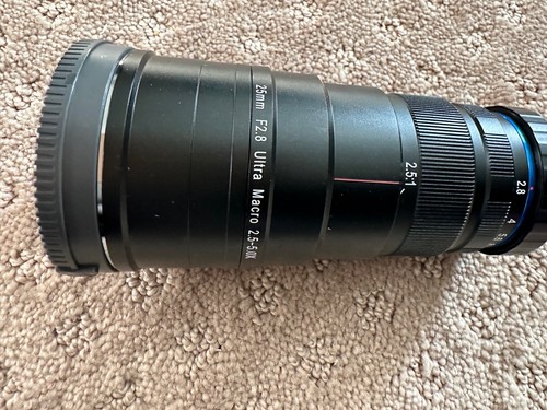 Venus Laowa 25mm f/2.8 2.5-5X Ultra Macro Lens for Sony FE with ...