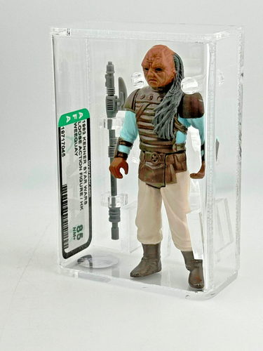 Weequay AFA 85 Vintage Loose Graded Kenner Star Wars Action Figure ROTJ ...