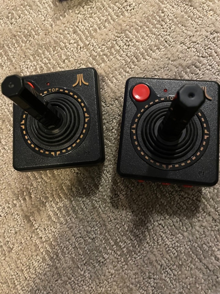 Atari flashback used controllers and cords included. Two controllers | eBay