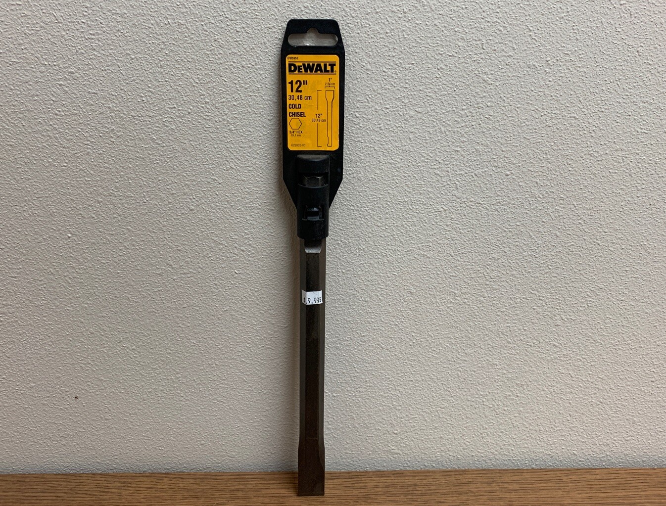 Dewalt-DW5953 1In x 12In Cold Chisel 3/4In Hex Shank | eBay