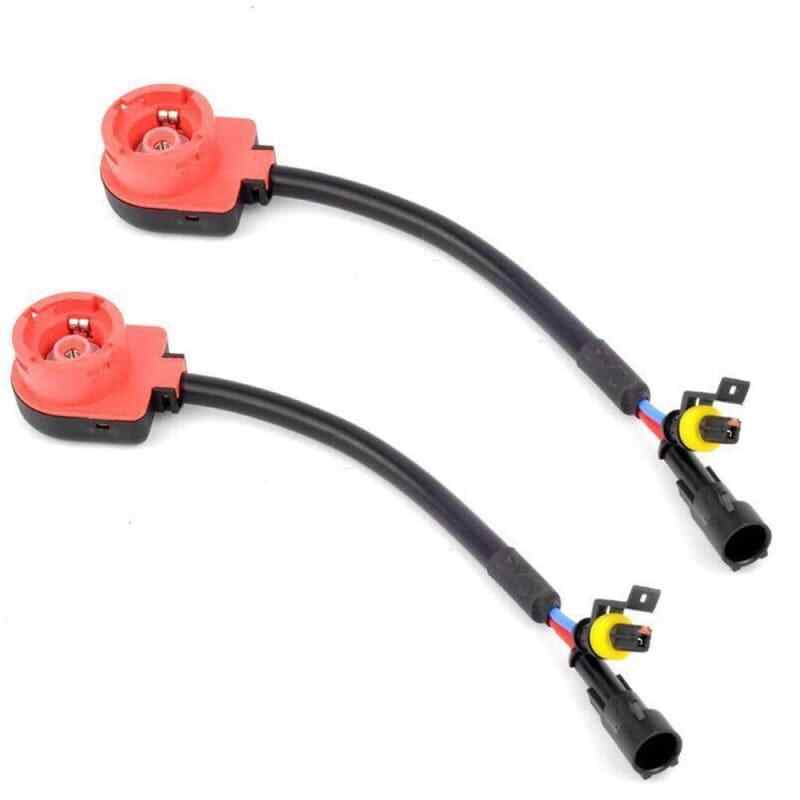 D2S D2C C2R D4S D4C D4R Xenon HID Bulb Socket Cable Adaptor Harness (2 ...