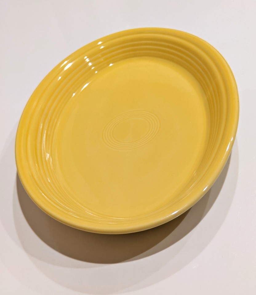 Fiesta Ware Large Oval Platter Sunflower Yellow 13 1/2” Serving ...