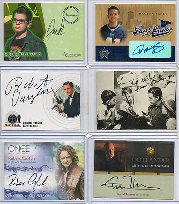 Television & Celebrity - Autograph Costume & Sketch Card Selection NM ...
