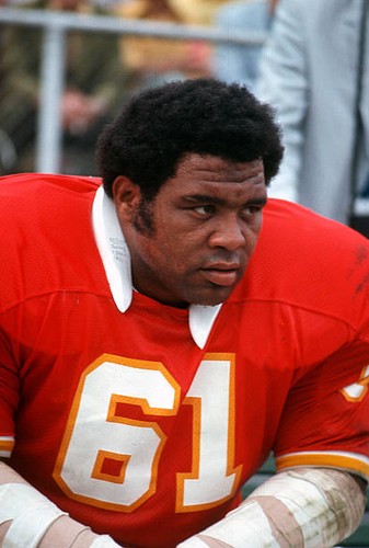 Curley Culp Of The Kansas City Chiefs Looks On From Bench 1971 OLD ...